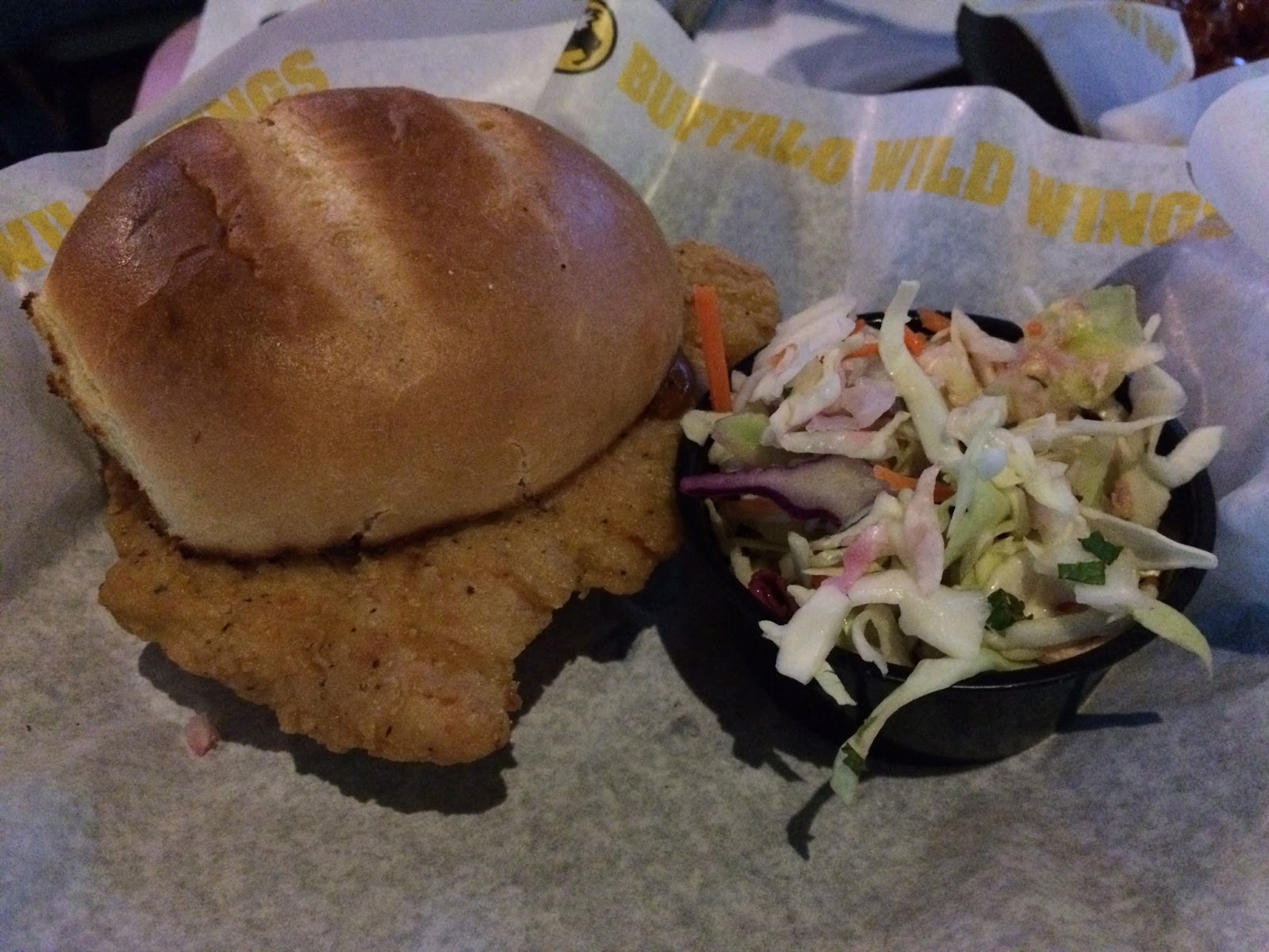Spicy Cuban Chicken Sandwich From Buffalo Wild Wings / バッファローワイルドウィングスの ...