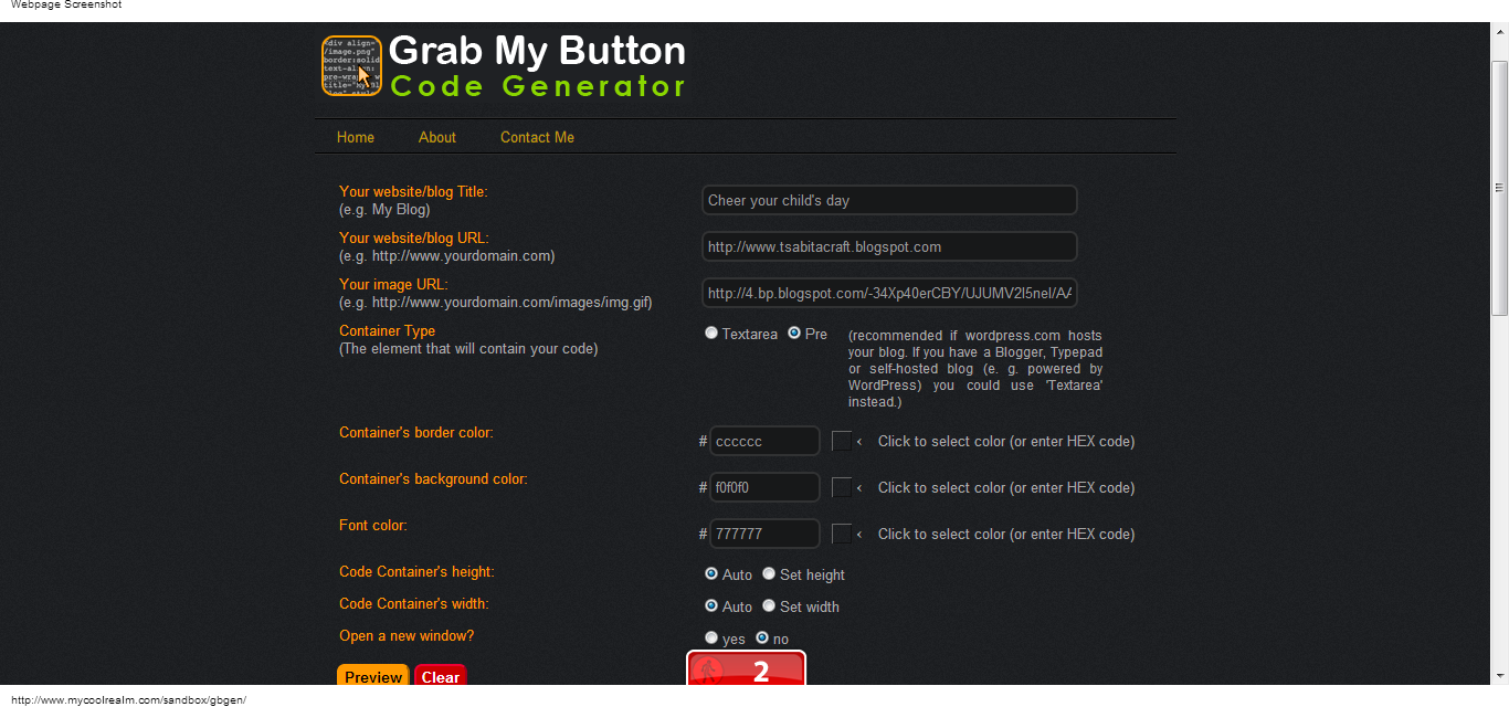 Cheer Up Your Kids!: How easy to make Grab Button... Just 4 steps!