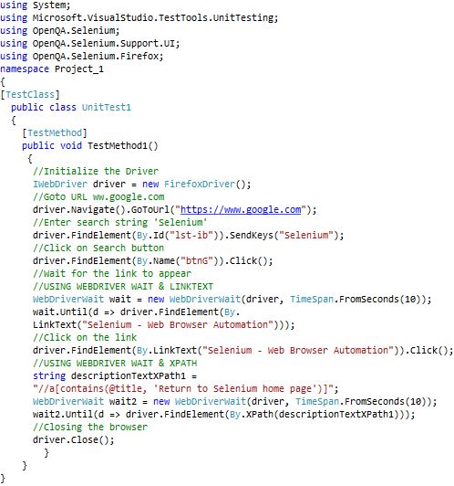 Selenium Tutorials Selenium Webdriver Tutorials For Beginners Webdriverwait And Expectedcondition