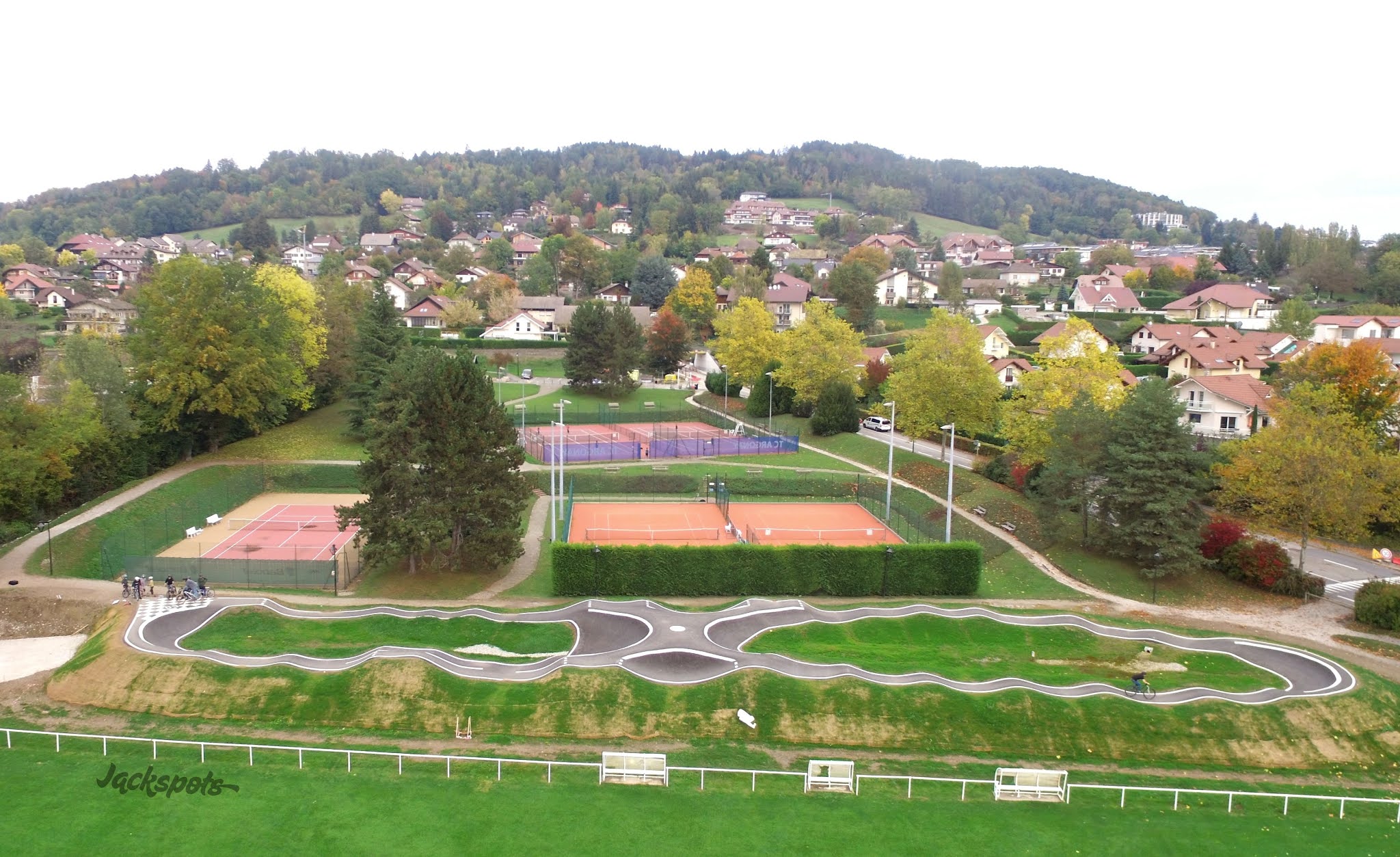 Le pumptrack d'Argonay (Drone) | Jackspots