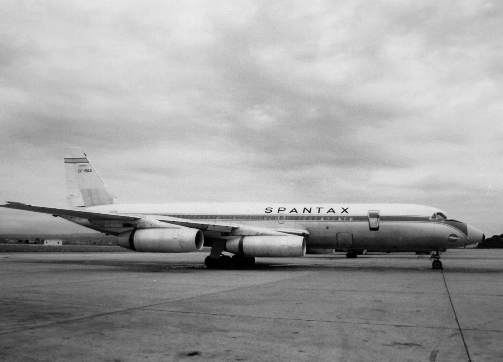 Aviación por Leandro : 1967 AVIÓN CONVAIR CV-990-30-A5 "CORONADO" SPANTAX