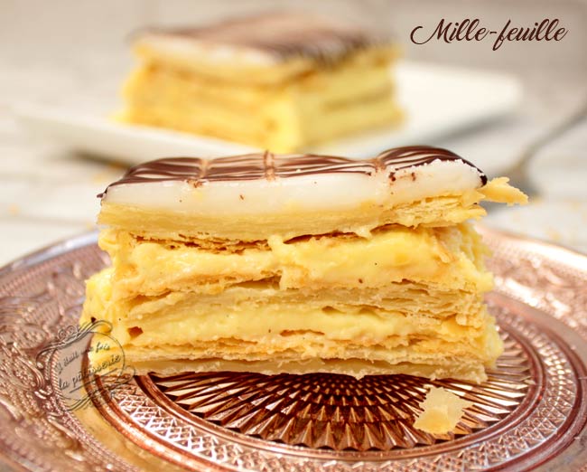 Mille-feuille traditionnel maison : Il était une fois la pâtisserie