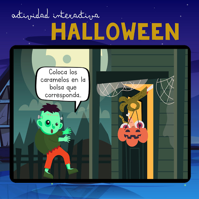 Actividad interactiva: La noche de Halloween