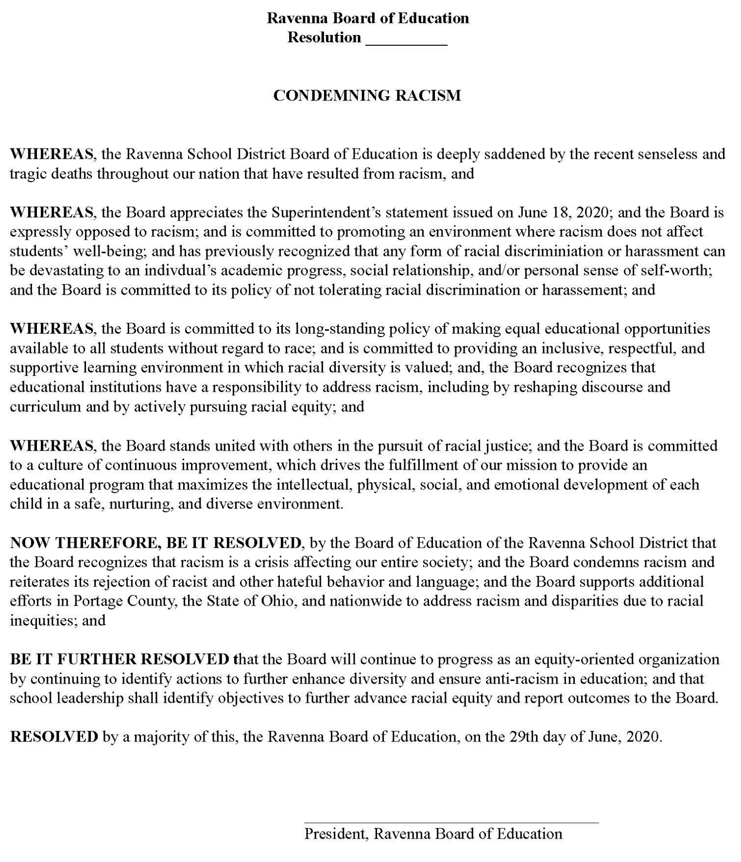 Ravenna News, Events and Announcements