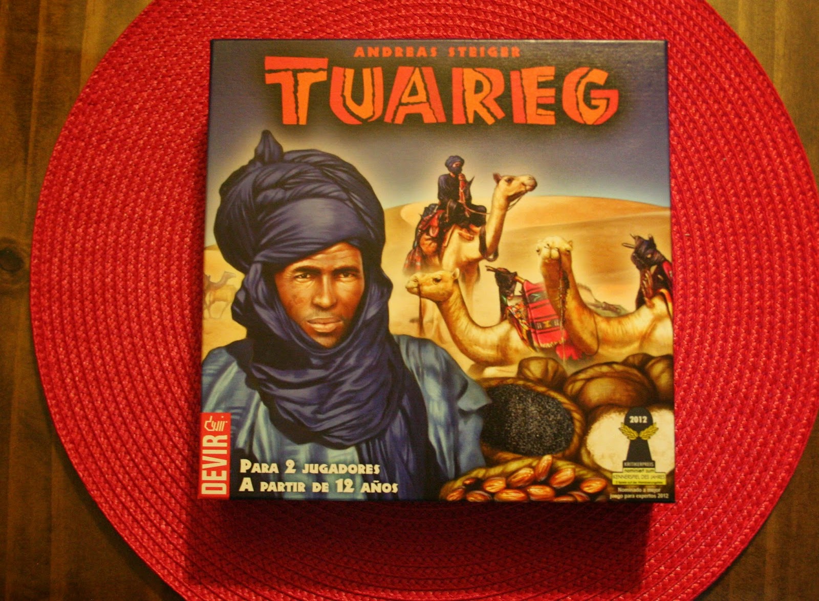 GAMES DE MESA: Tuareg: ¿Sal o pimienta? ¡Mejor unos dátiles!