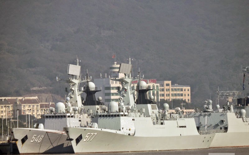 Asian Defence News: New PLA Navy Class 054A ship number 577 ready