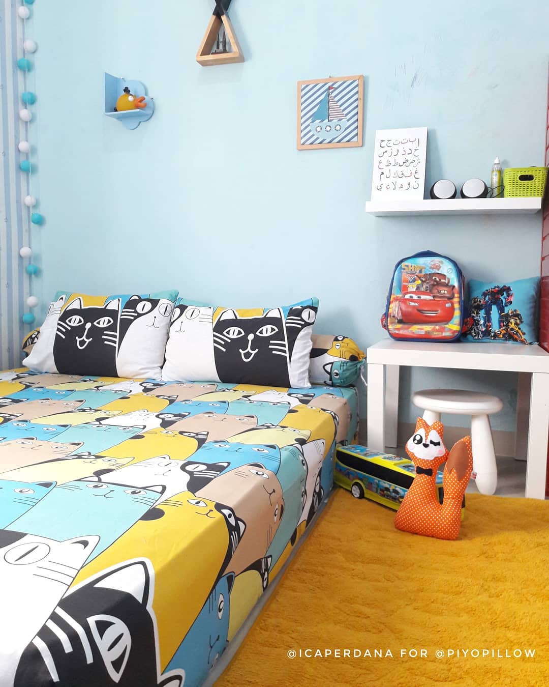 48 Variasi Cat Kamar 3 Warna Konsep Spesial!