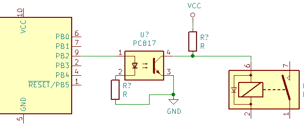 Raspberry pi use pc817 connect Relay module