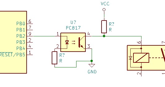Raspberry pi use pc817 connect Relay module