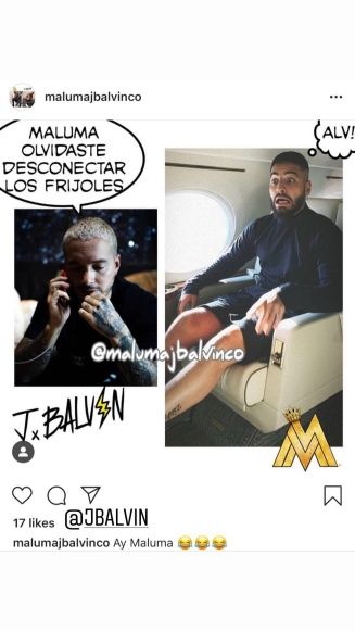 Maluma pide memes de su foto y sus fans responden asi