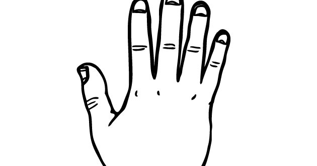 Hand Coloring Page - Fun Coloring