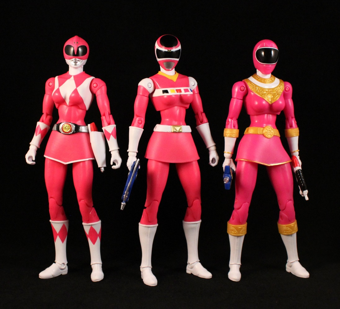 She's Fantastic: Power Rangers - PINK & YELLOW SPACE RANGERS!