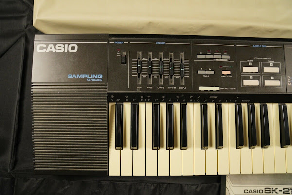 MATRIXSYNTH: TOY #9 CASIO SK-2100 Sampling Keyboard 1987 | HQ DEMO