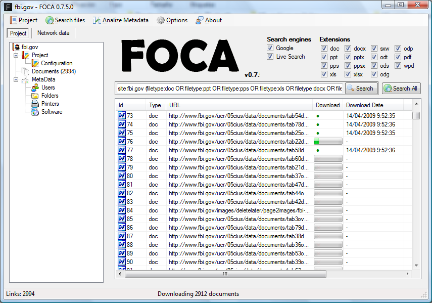 Foca Open Source Hacking Land Hack Crack And Pentest