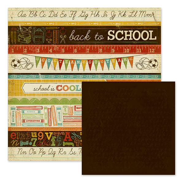 Creations Galore Blog: Layout Tuesday - School Is Cool Sketch & Example