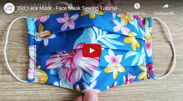 DIY Face Mask - Face Mask Sewing Tutorial- How to make Face Mask with ...