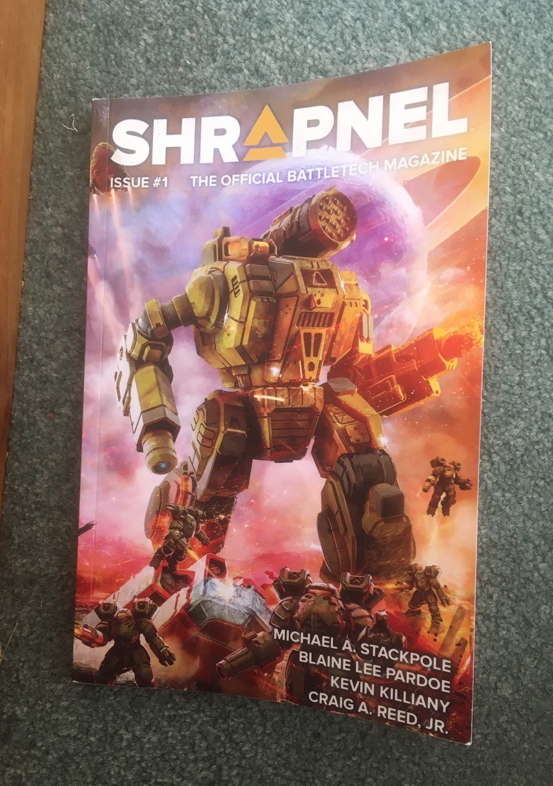 The Renaissance Troll: Shrapnel: The Official Battletech Magazine #1