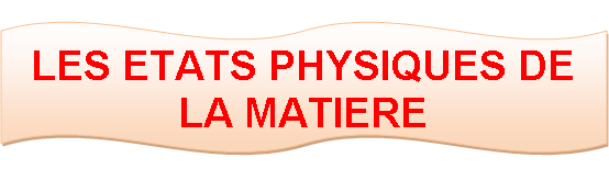 2 ) - Les états physiques de la matière
