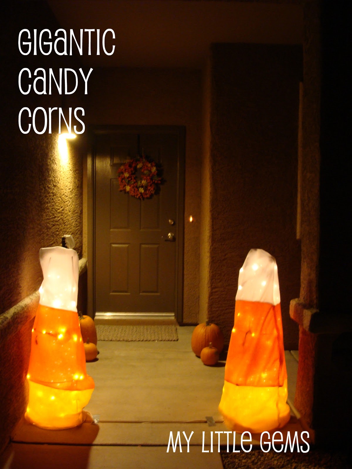 My Little Gems: DIY Gigantic Candy Corn Decor
