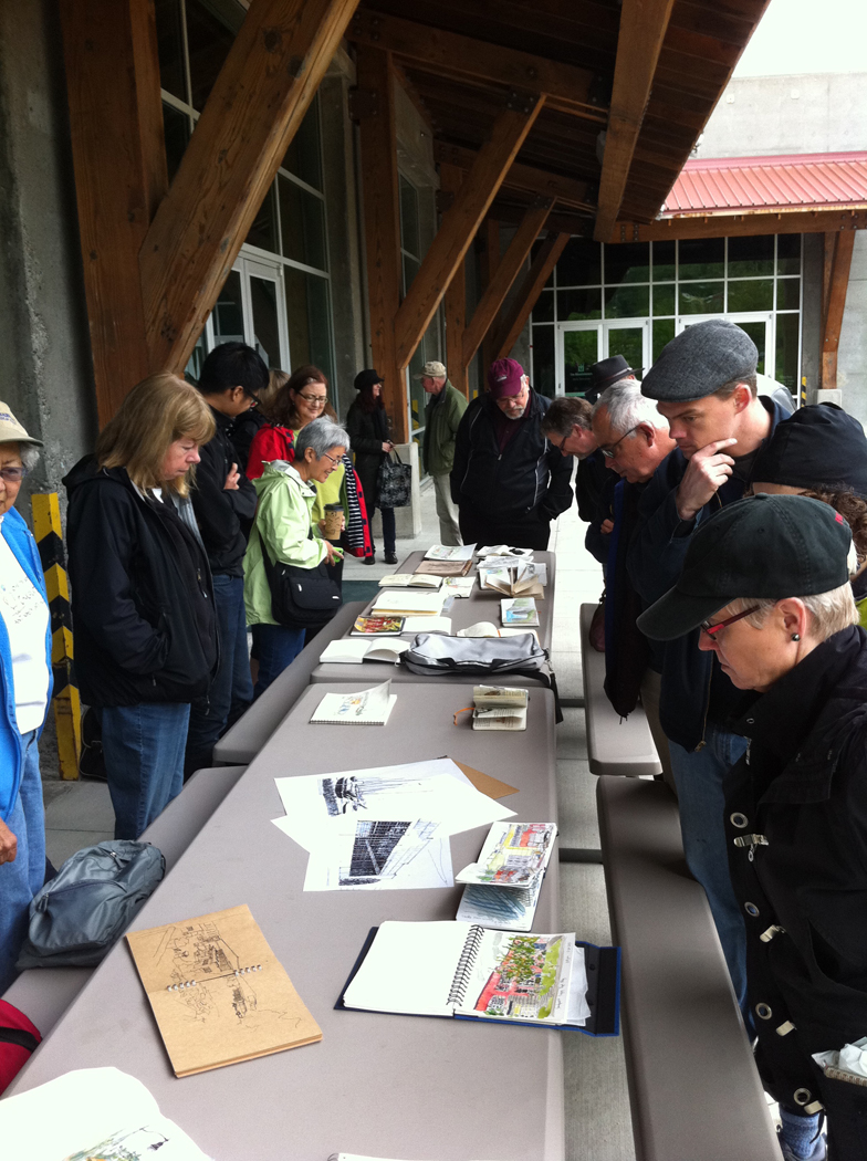 Urban Sketchers Seattle: Old Sand Point Naval Base