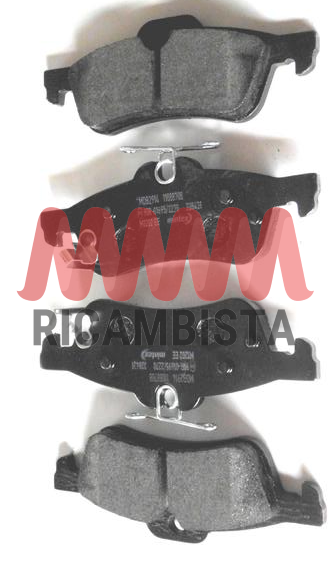 Il Rigeneratore: Toyota Yaris Kit pastiglie freni posteriori 04466 ...