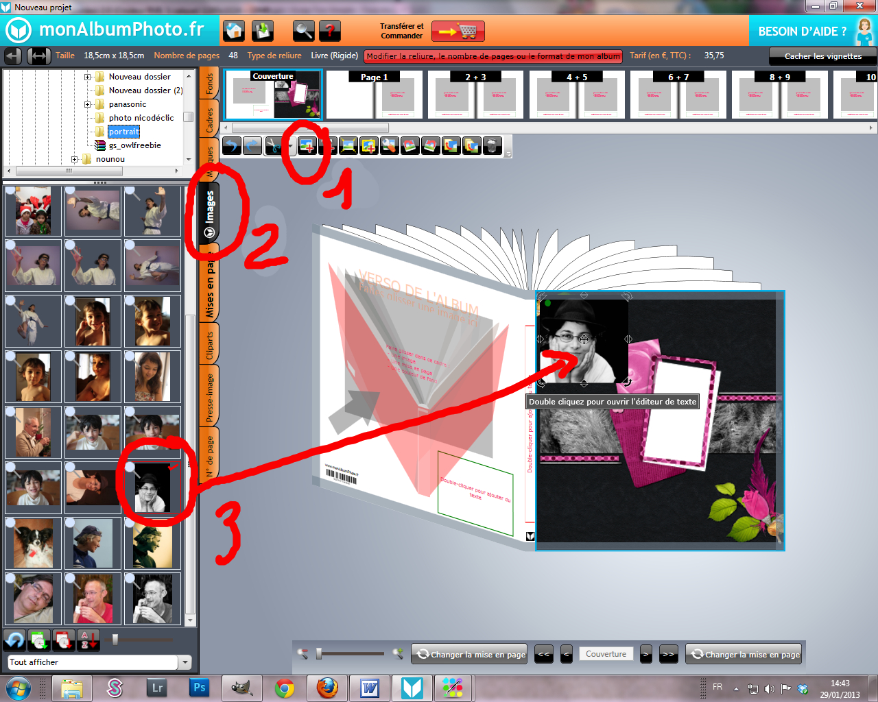 Scrap Too Simple: TUTO POUR CREER UN ALBUM TOUT EN QP AVEC ...