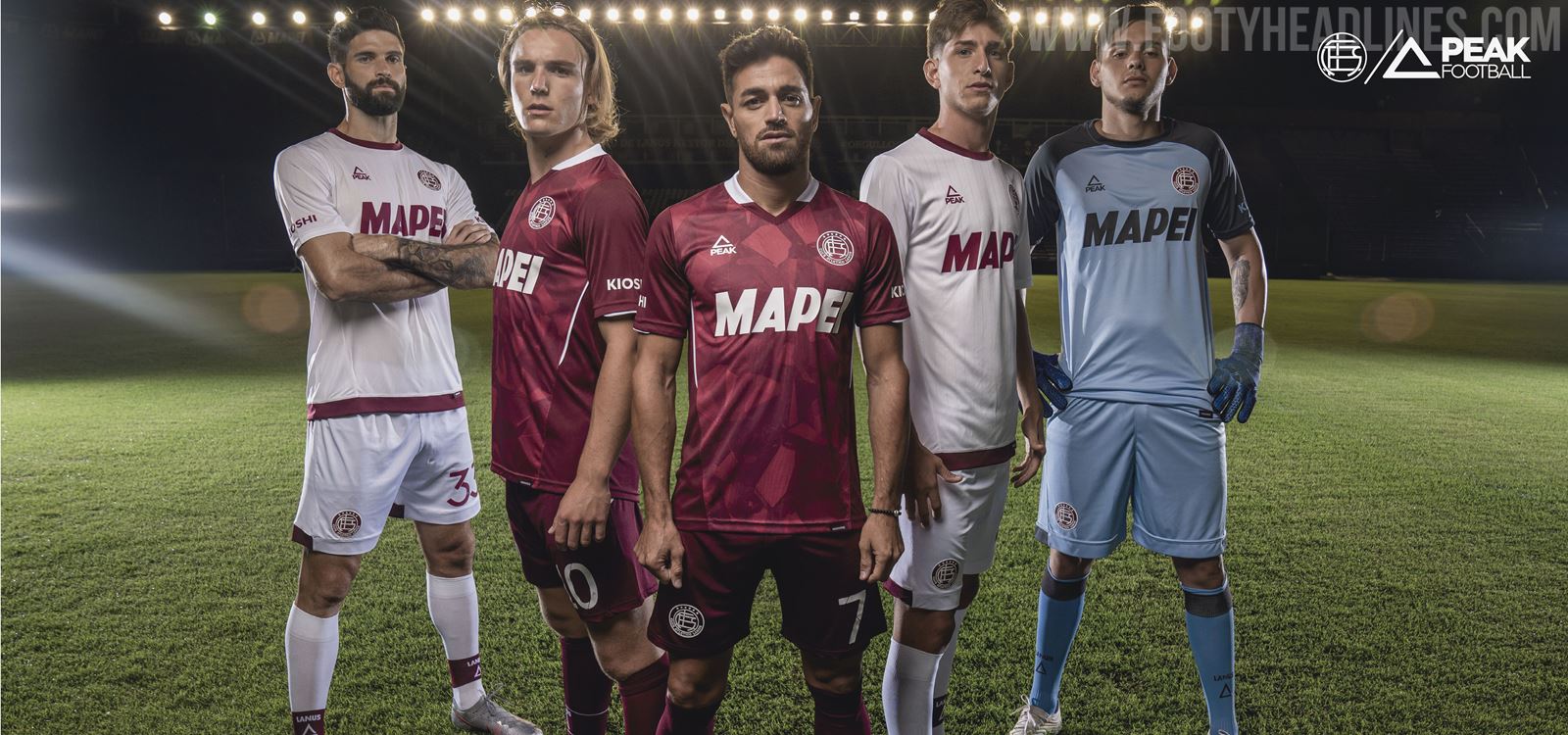 CA Lanús 2021 Home & Away Kits Released - Footy Headlines