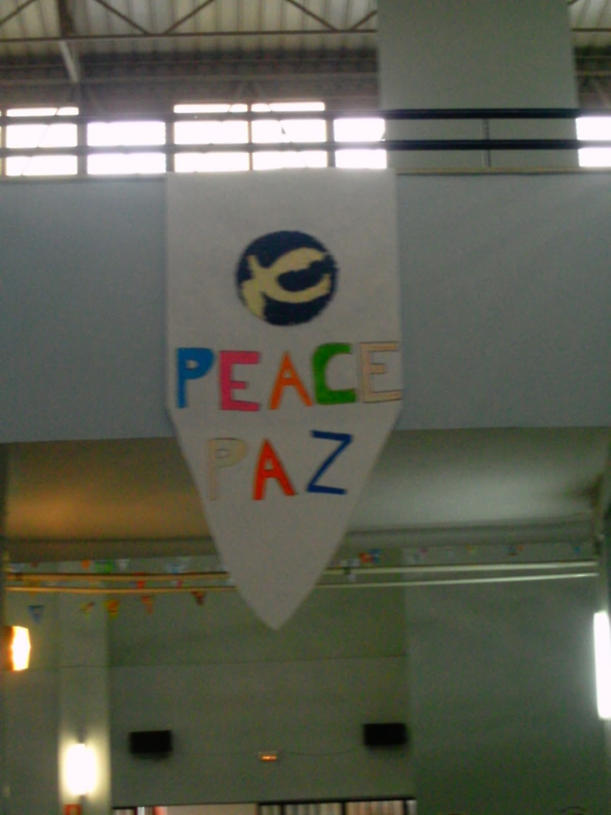 EL AULA 30: FOTOS BANDERINES DÍA DE LA PAZ