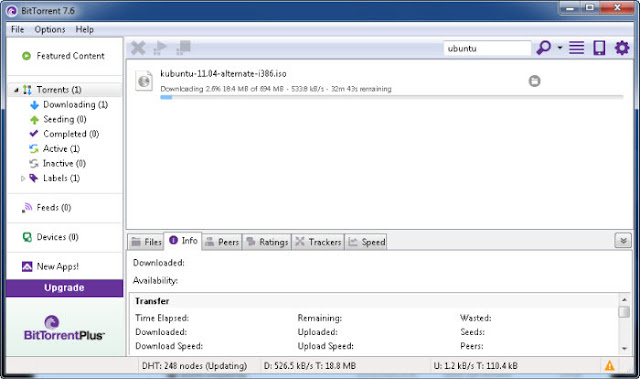 programmi e applicazione per pc: bittorrent