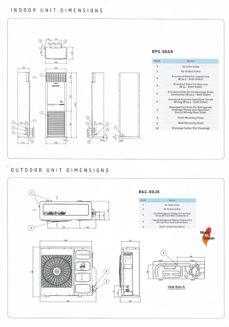 MaximaxSystems.com: HITACHI SPLIT FLOOR AIR CONDITIONER