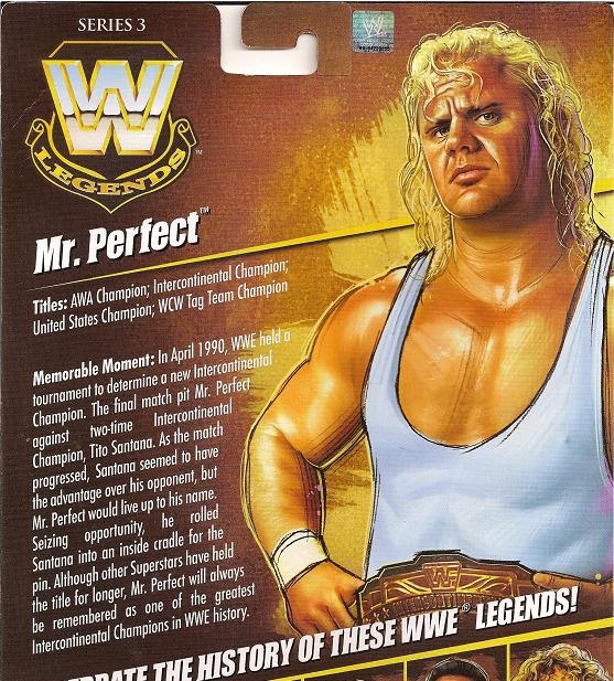 3B's Toy Hive: WWE Legends, Mr. Perfect - Review