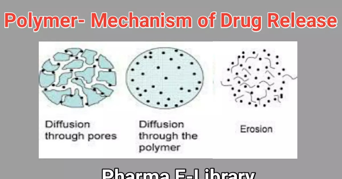 Polymer- Mechanism of Drug Release brief explaination