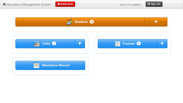 School Attendance Management System in PHP MySQL with Source Code