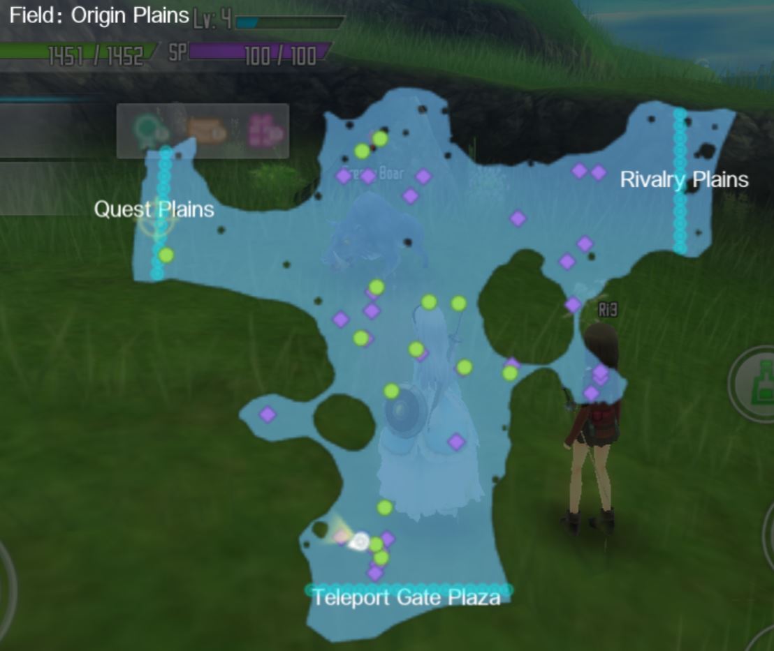 World Map on Sword Art Online : Integral Factor (SAO IF) - Sword Art ...