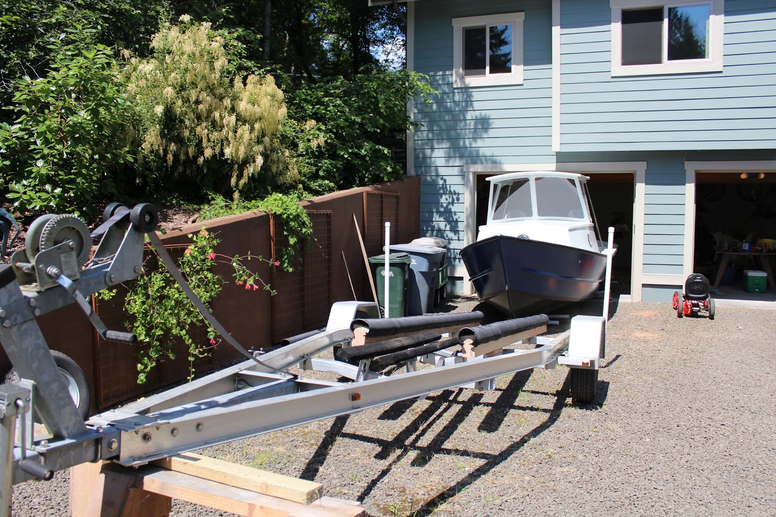 Chris's Boat Project: Trailering and Motor Install