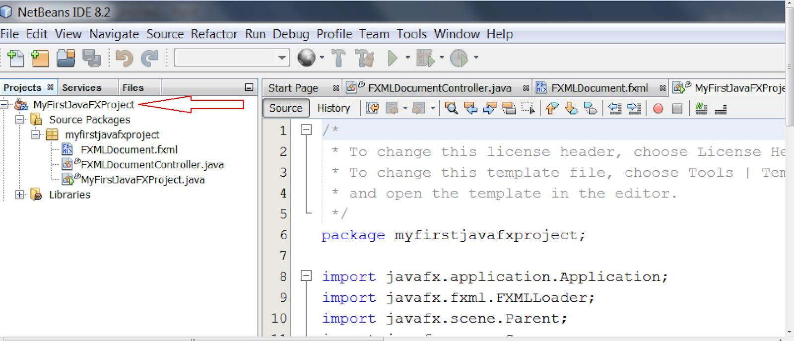 Creating very first JavaFX project in NetBeans 8.0 - Cool IT Help