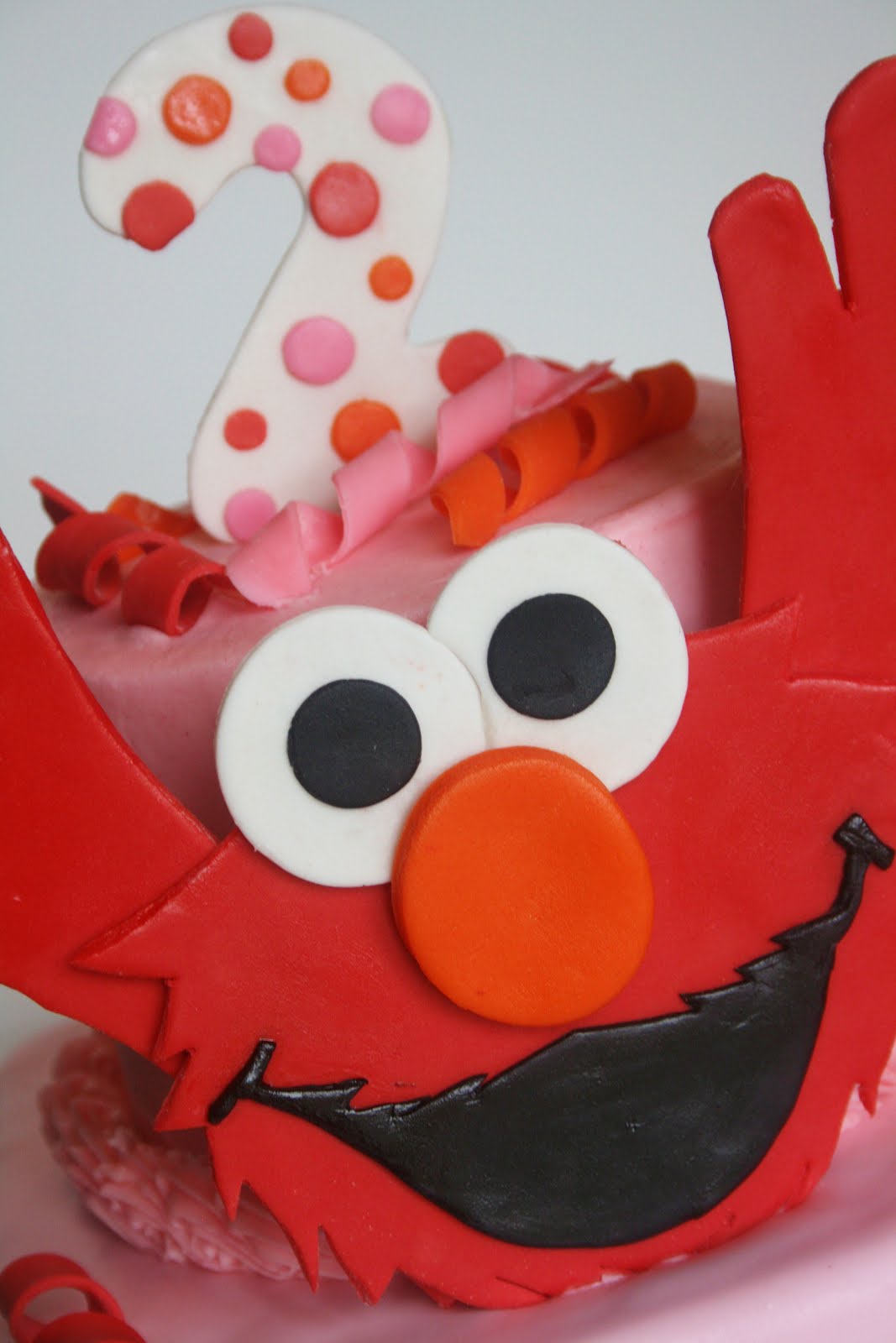 And Everything Sweet: Girly Elmo Cake