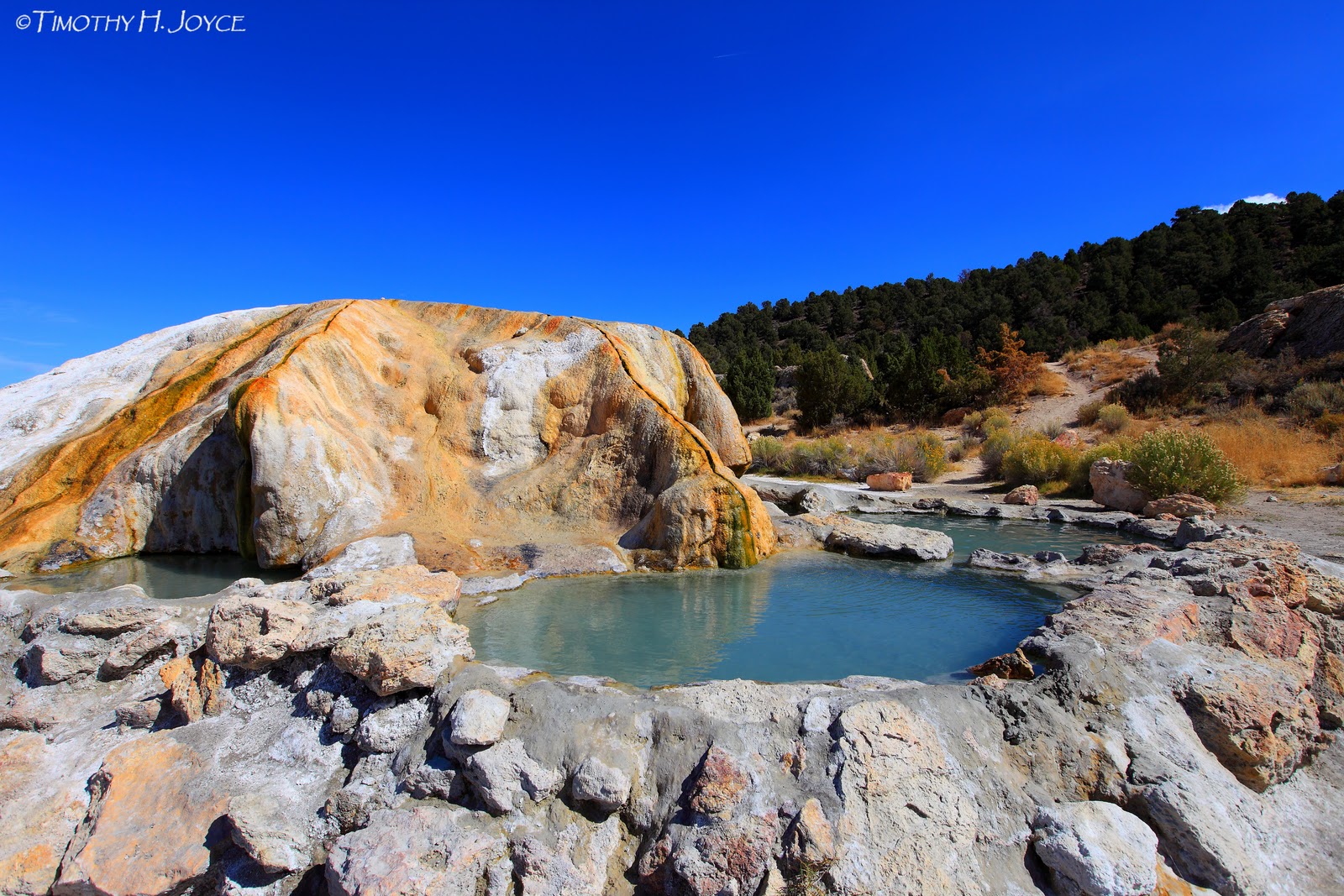 The Photographer's Journal: Travertine Hot Springs