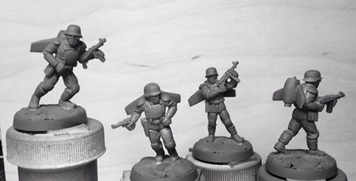 Wargame News and Terrain: Pulp Figures: New Bob Murch Pulpy German Jet ...