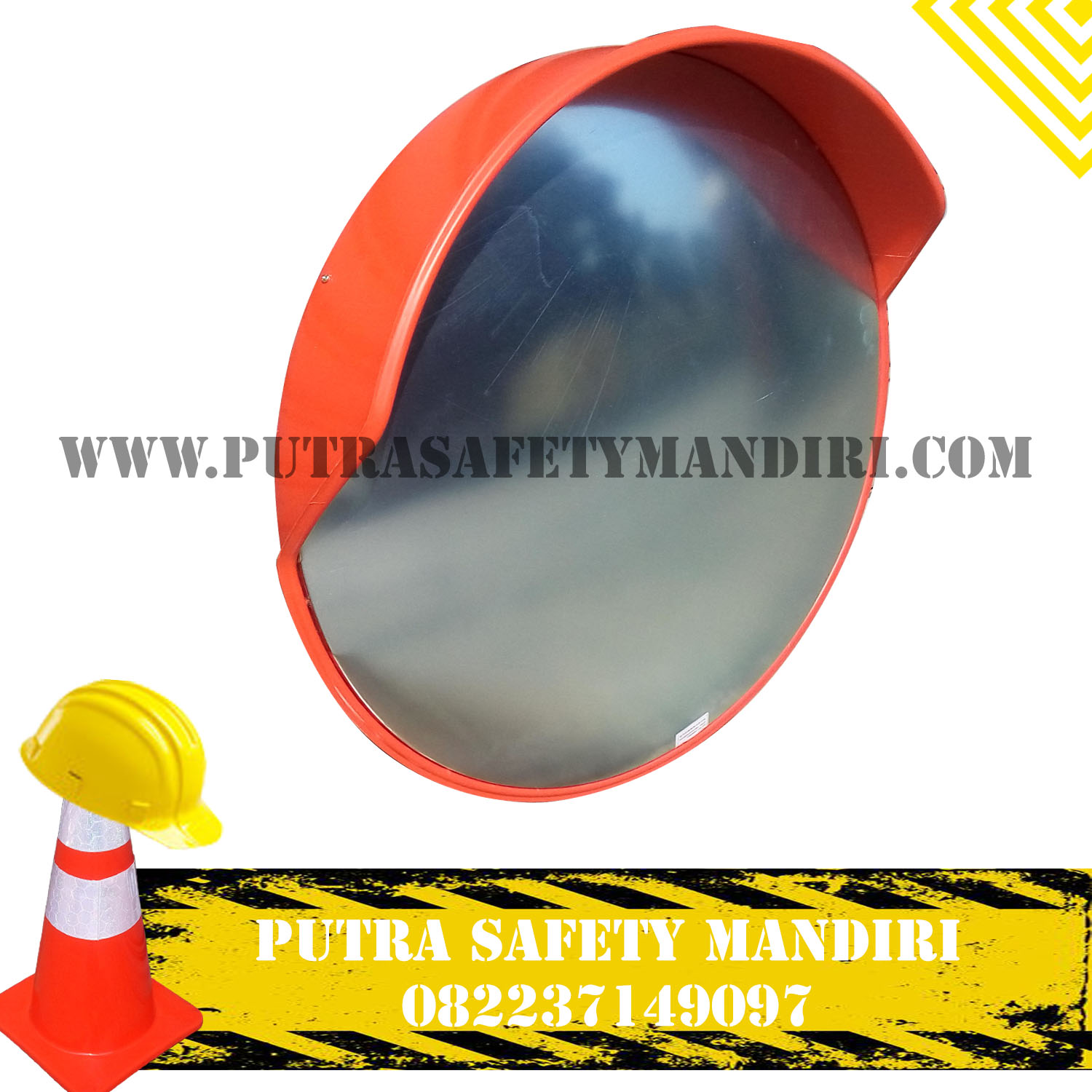 DISTRIBUTOR ROAD TRAFFIC SAFETY PRODUCTS: JUAL KACA CONVEX MIRROR 100 ...