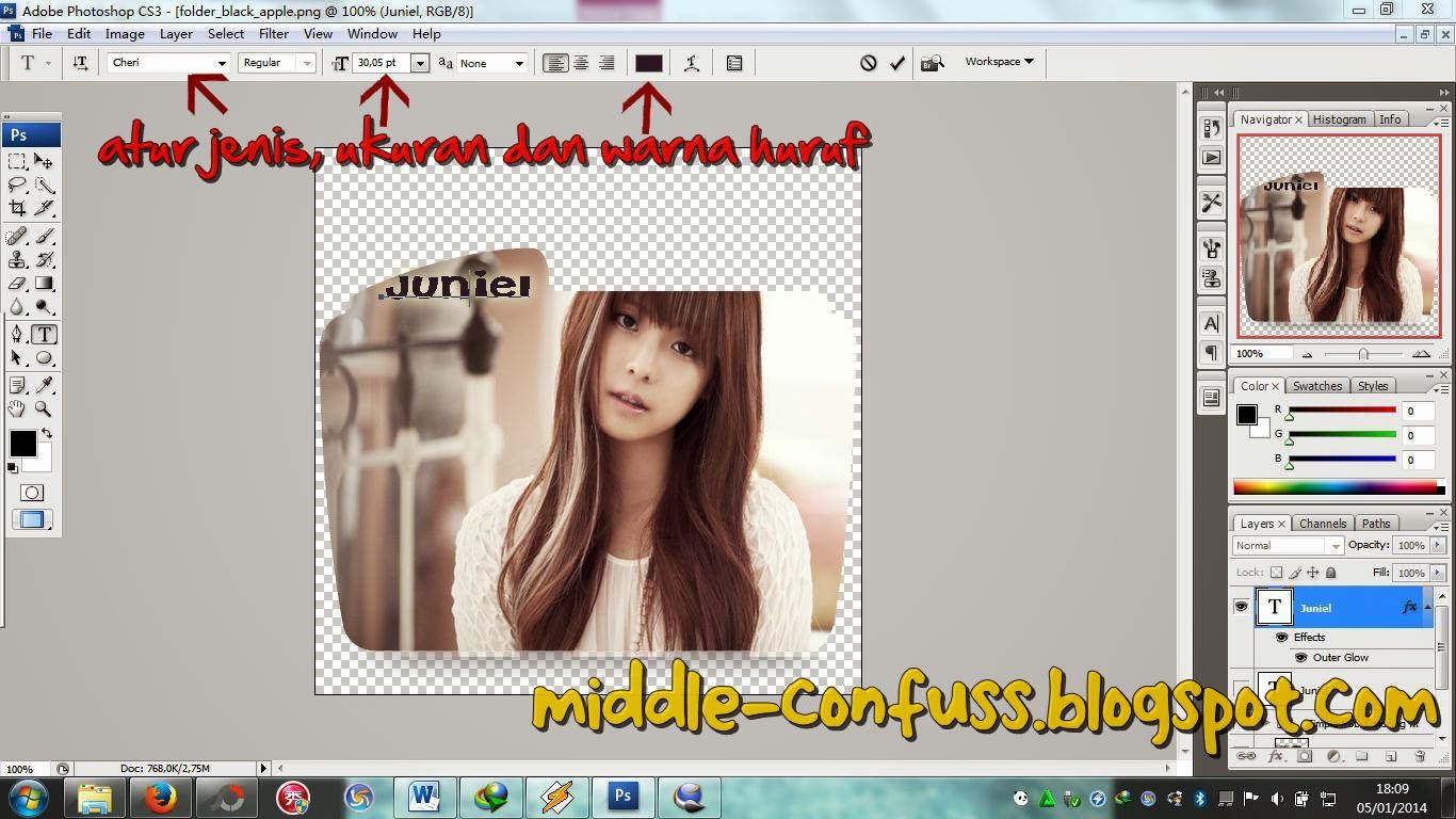 Cara mendesain folder Icon (Revision) - ♥Everlasting♥