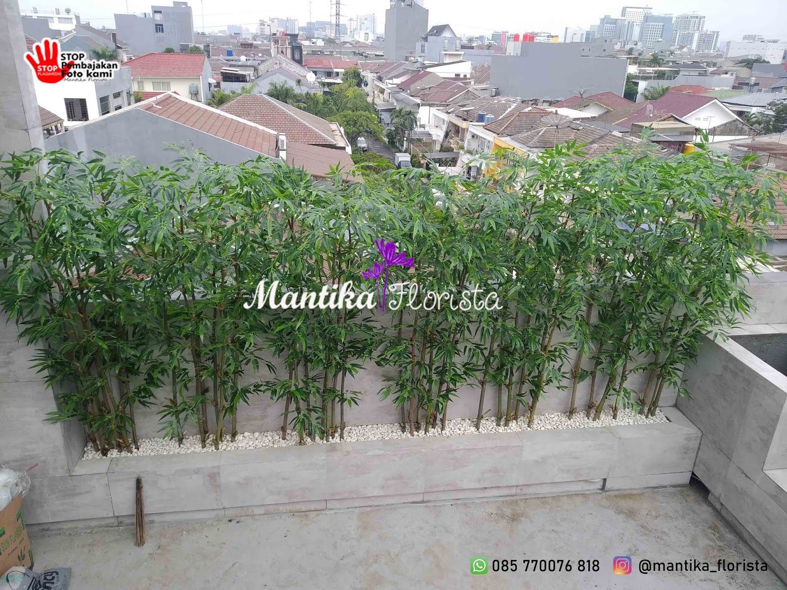 Dekorasi Tanaman Artificial pada Perumahan