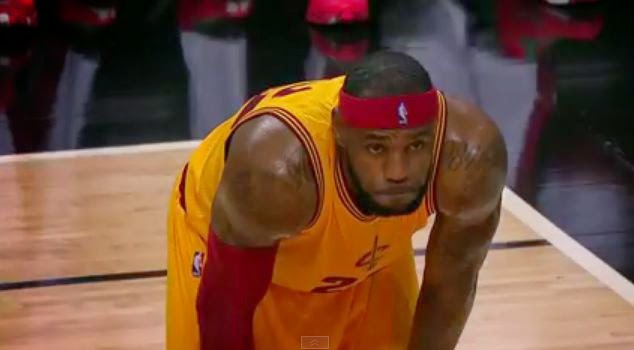 LeBron James Almost Cry In A Video Tribute Given By Miami Heat ...