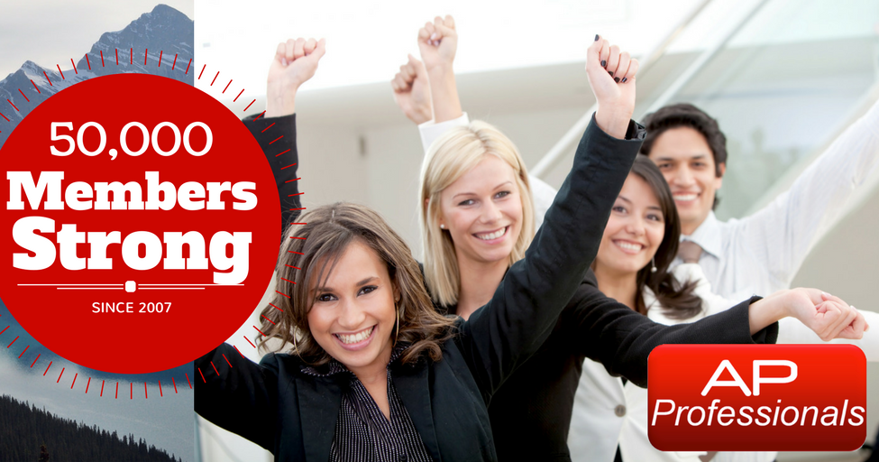 Accounts Payable Professionals: 50,000 Members Strong!