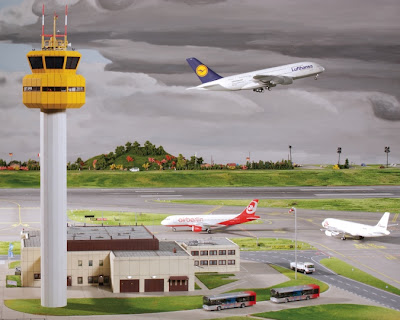 Miniatur Bandara Internasional Hamburg, terbesar dan terlengkap di ...