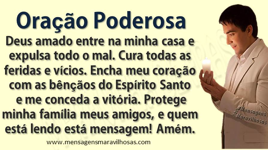 MENSAGENS MARAVILHOSAS: Oração Poderosa