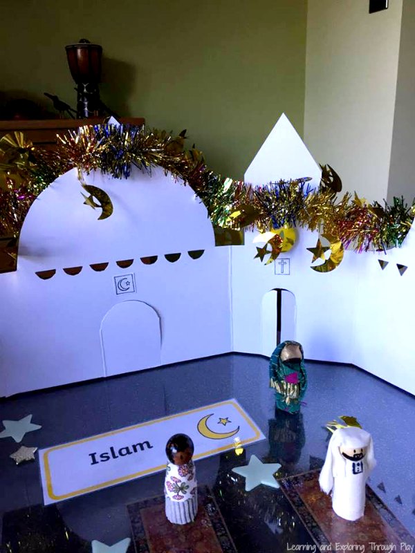 Learning and Exploring Through Play: Ramadan Tuff Tray