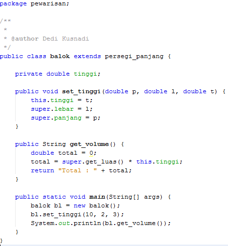 Konsep OOP ( Inheritance, Enkapsulasi dan Polymorphism ) ~ Ngopi Code