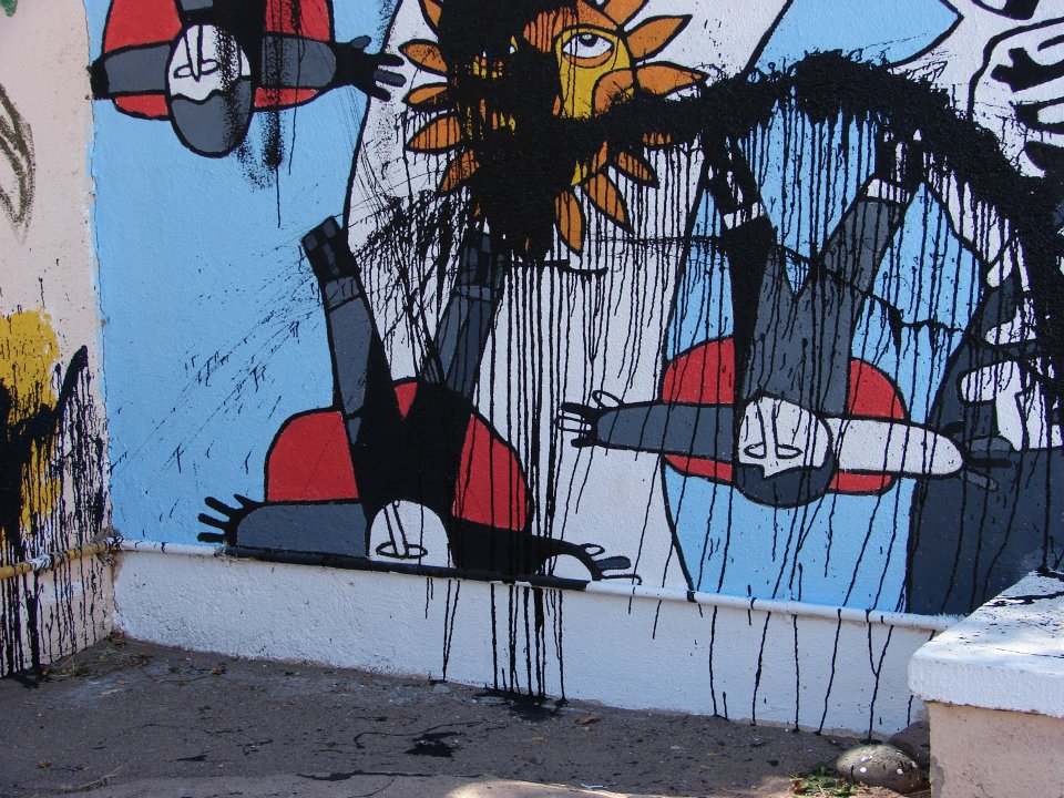 carpita-muralismo y arte público: LA LETRA DEL ODIO