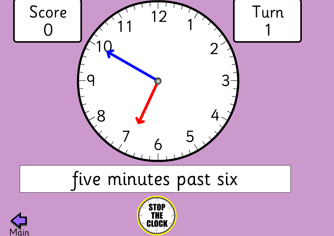 The English Cubby Telling The Time Games the-english-cubby-telling-the-time-games